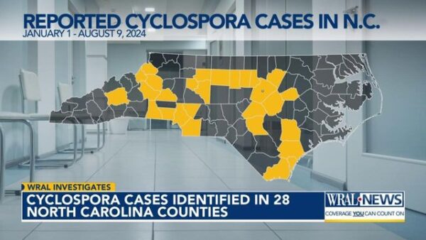 Cyclospora Outbreak Sickens Over 200 In 28 NC Counties – The Carolinian ...