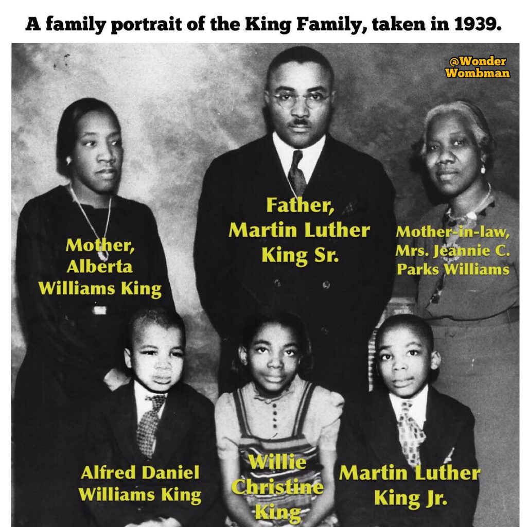 MLK Jr.’s Family History From Slavery To Civil Rights – The Carolinian ...